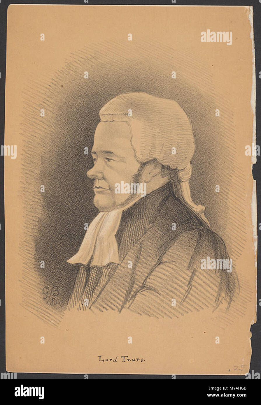 . Thomas Wilde, 1st Baron Truro (1782-1855) . 1855. Contemporary ...