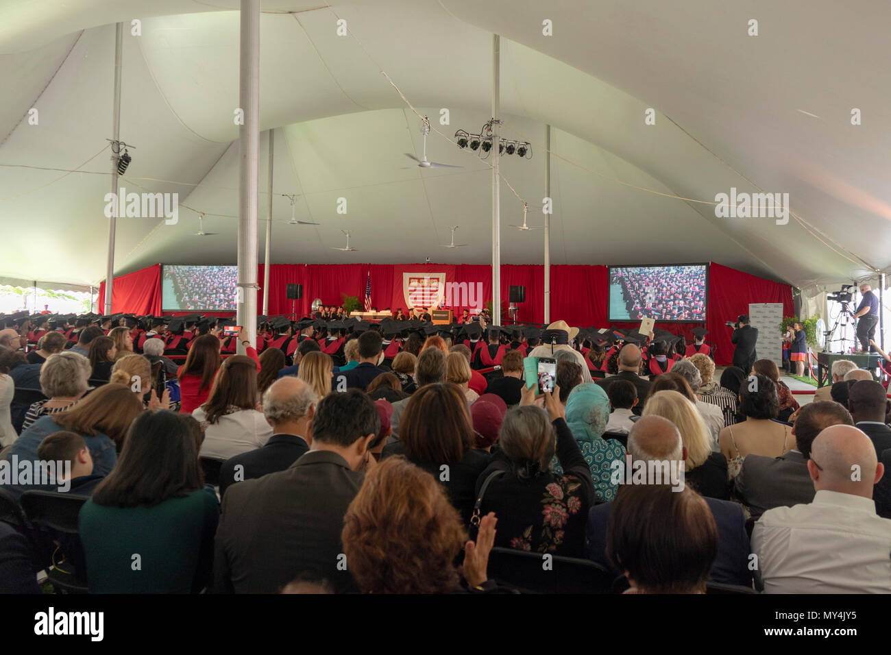 Kennedy School Harvard University Graduation ceremony, Cambridge ...