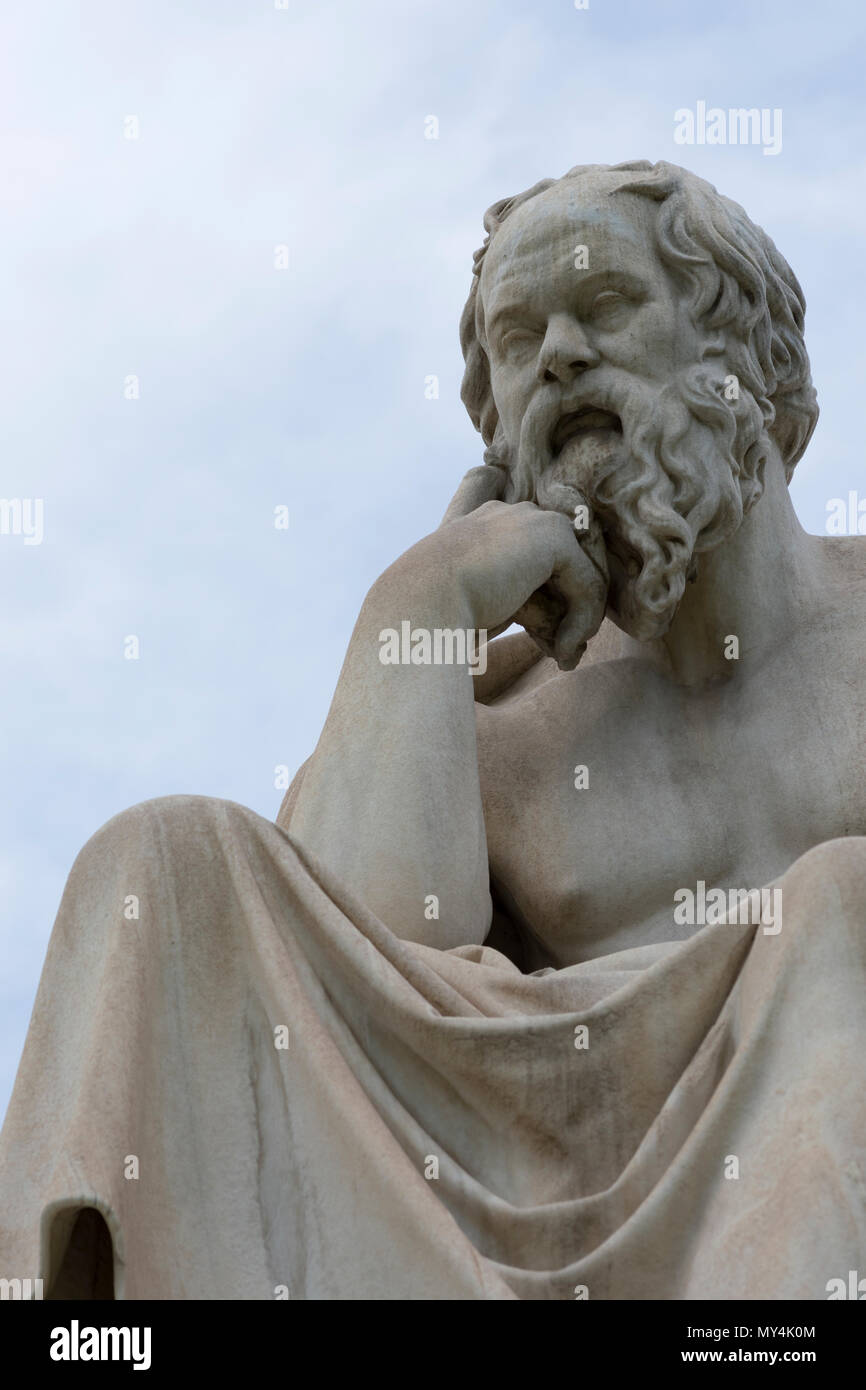 Socrates profile hi-res stock photography and images - Alamy