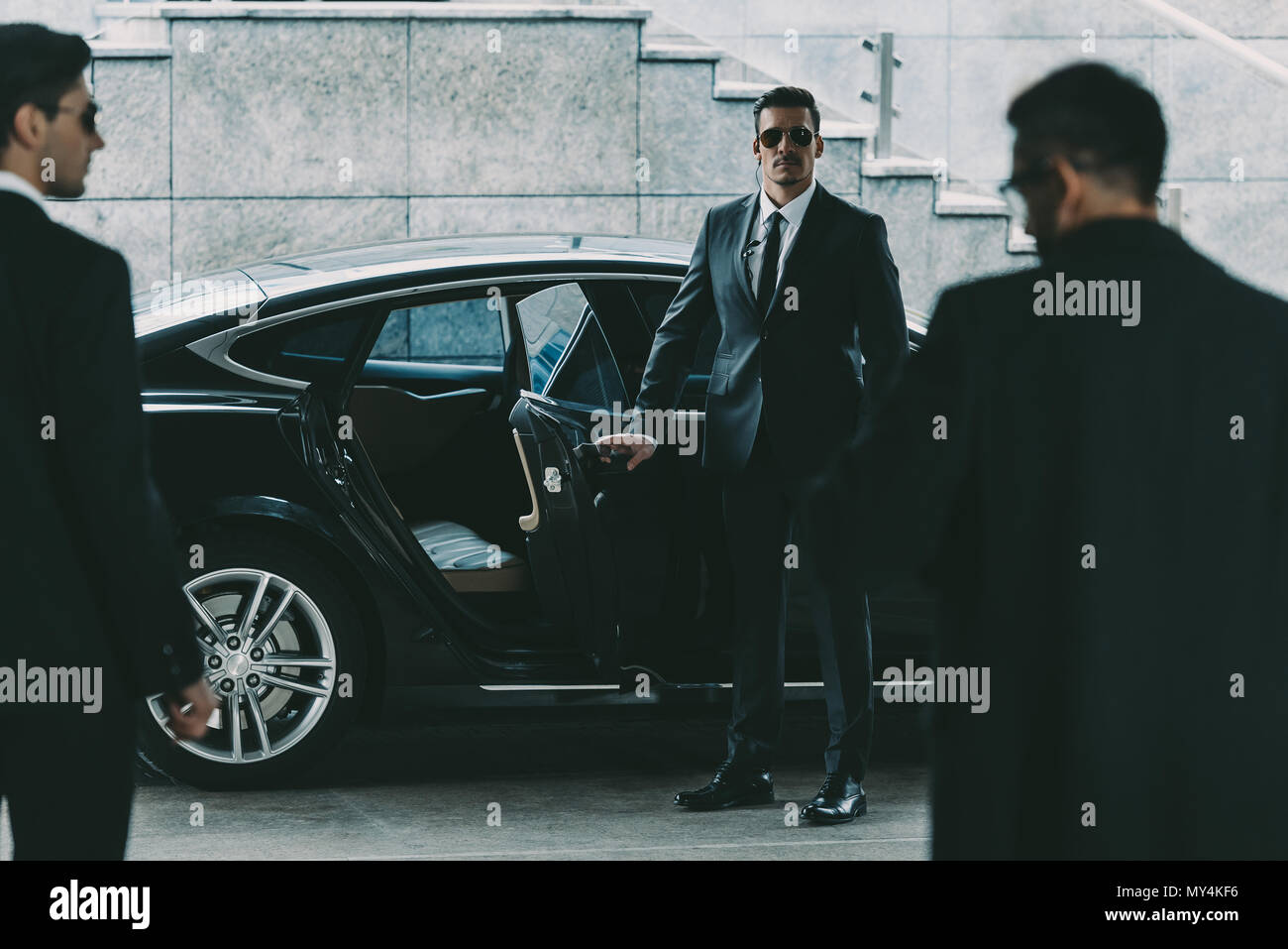 Man Guarding Door High Resolution Stock Photography and Images - Alamy