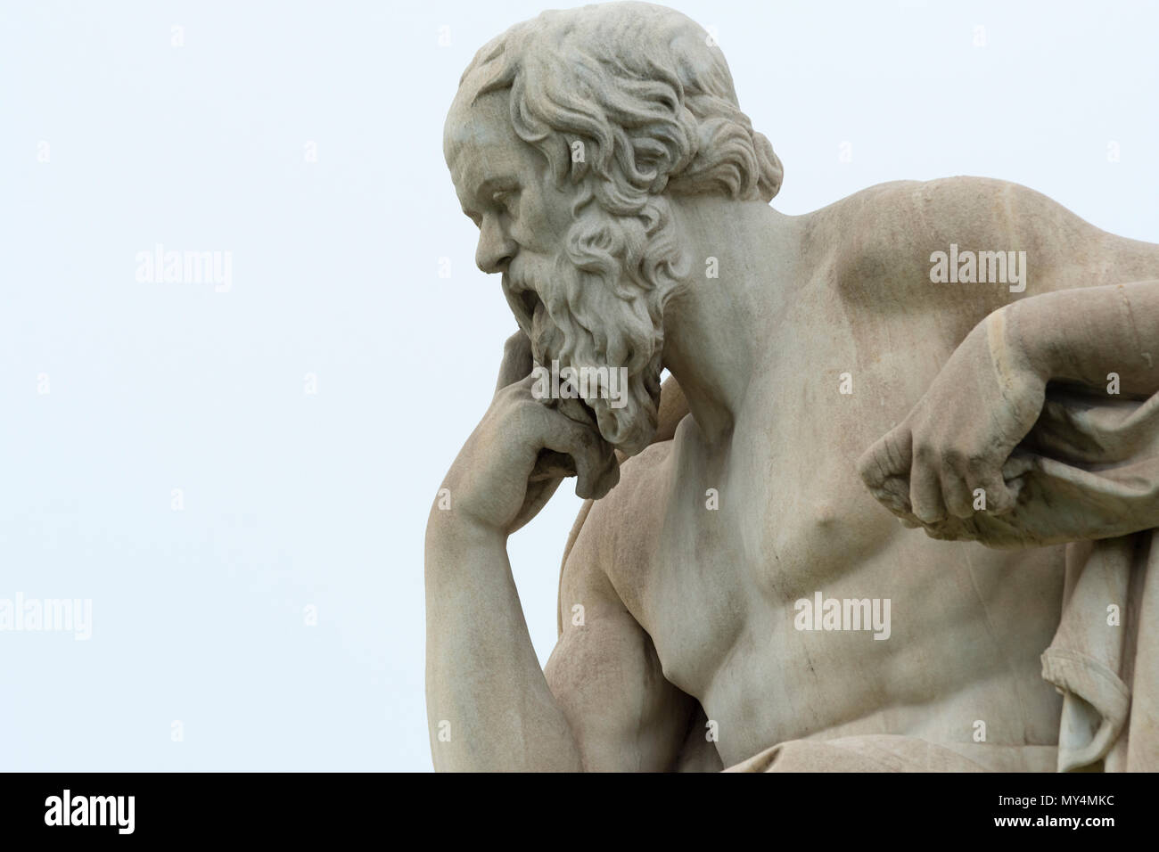 Socrates profile hi-res stock photography and images - Alamy