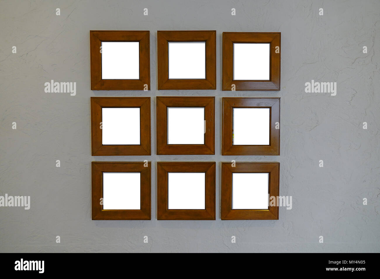 Painting frames for decoration on wall in luxury hotel Stock Photo - Alamy