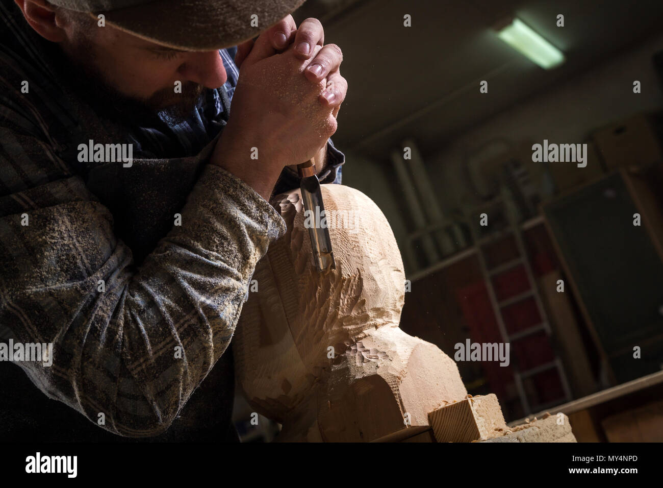 Carpenter costume hi-res stock photography and images - Alamy
