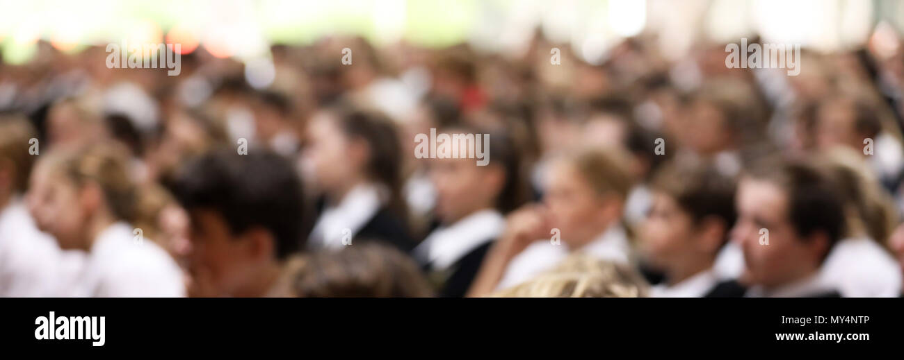 School assembly hall hi-res stock photography and images - Alamy