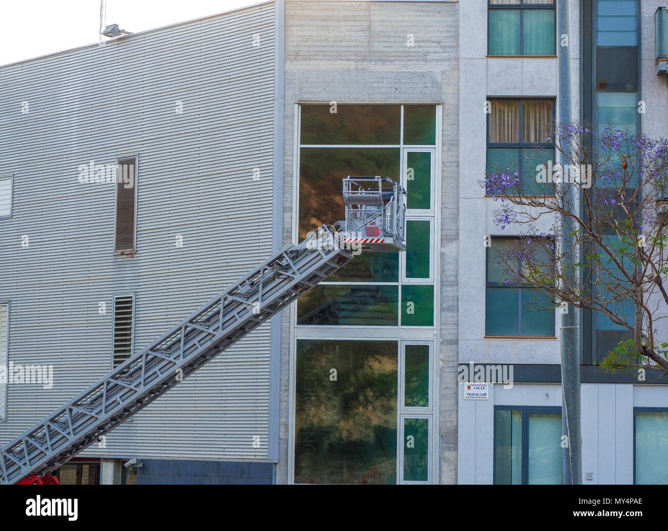 Safety at work stairs hi-res stock photography and images - Alamy