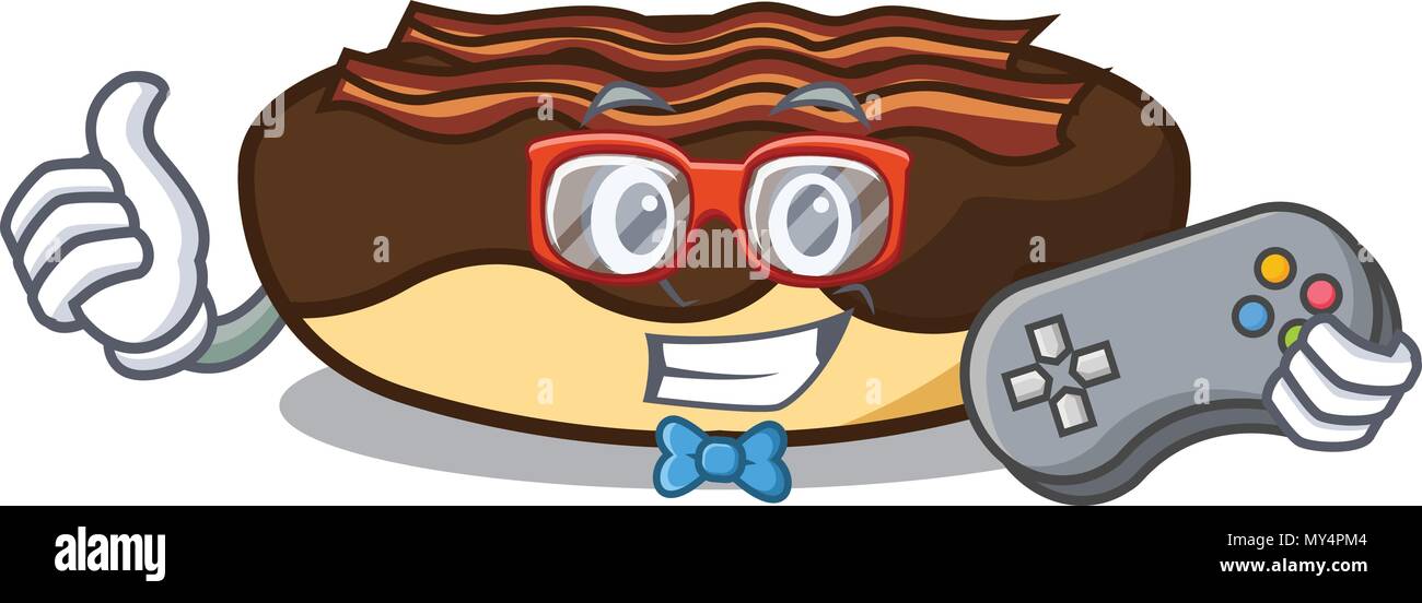 Bacon maple Stock Vector Images - Alamy