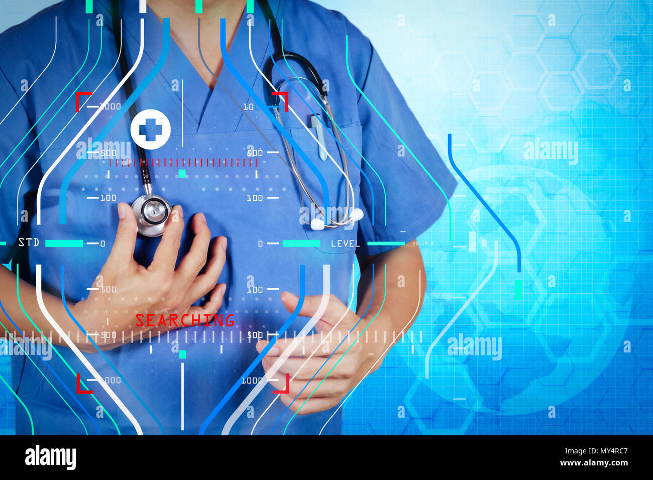 Accurate diagnosis appropriate treatment medical concept.success smart ...