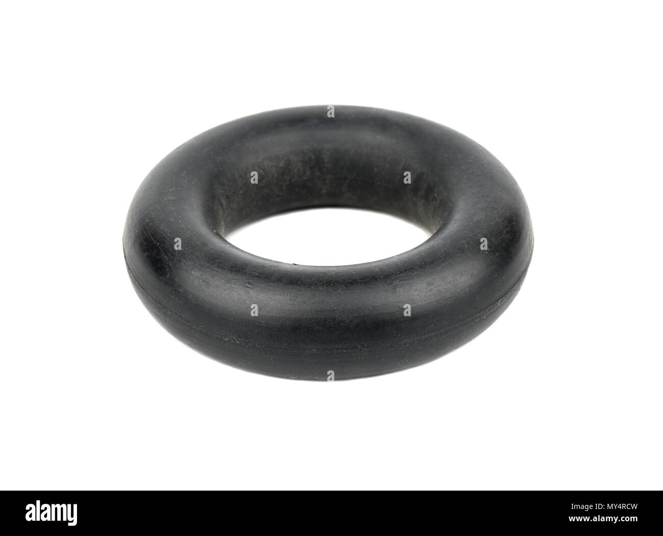 Round rubber carpal expander isolated on white background Stock Photo ...