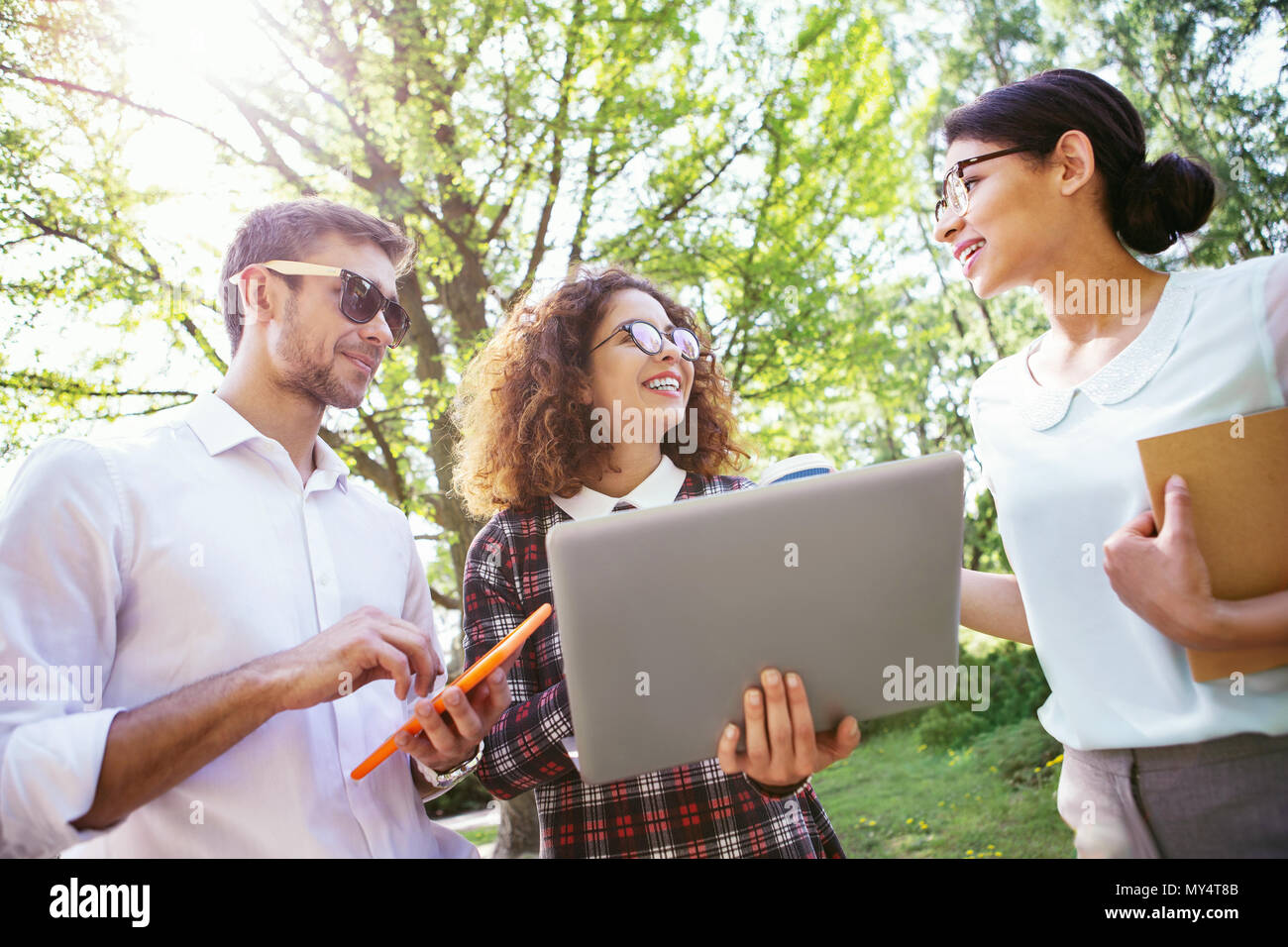 Homework cooperation hi-res stock photography and images - Alamy