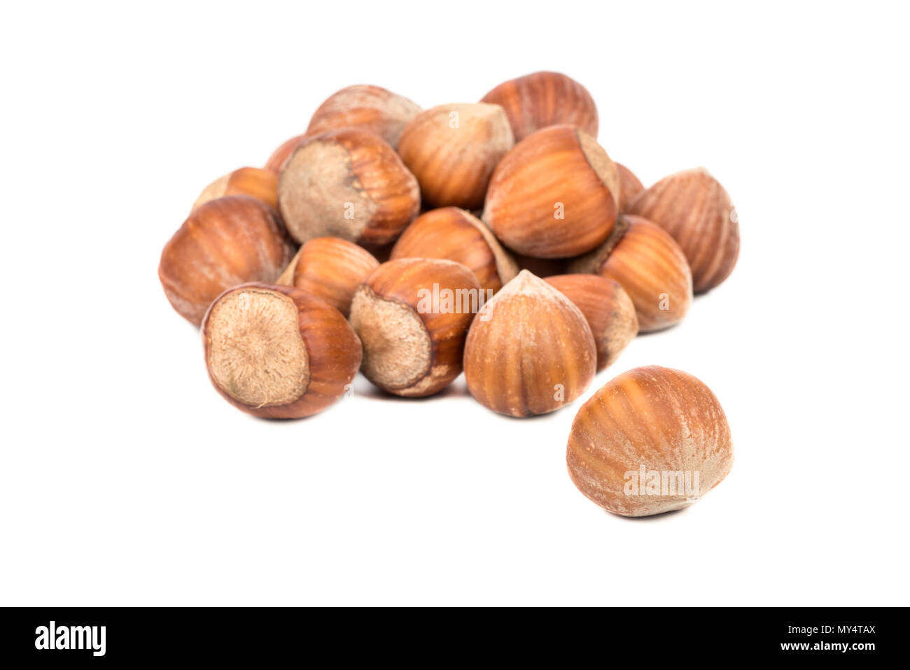 Hazelnut in shell hi-res stock photography and images - Alamy