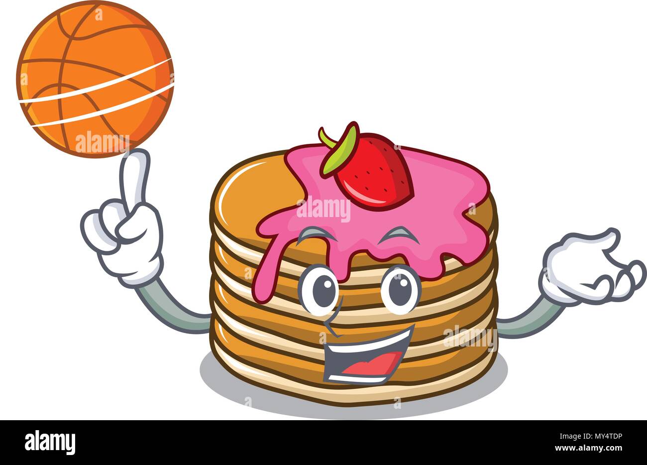 Pancakesstrawberry hi-res stock photography and images - Alamy
