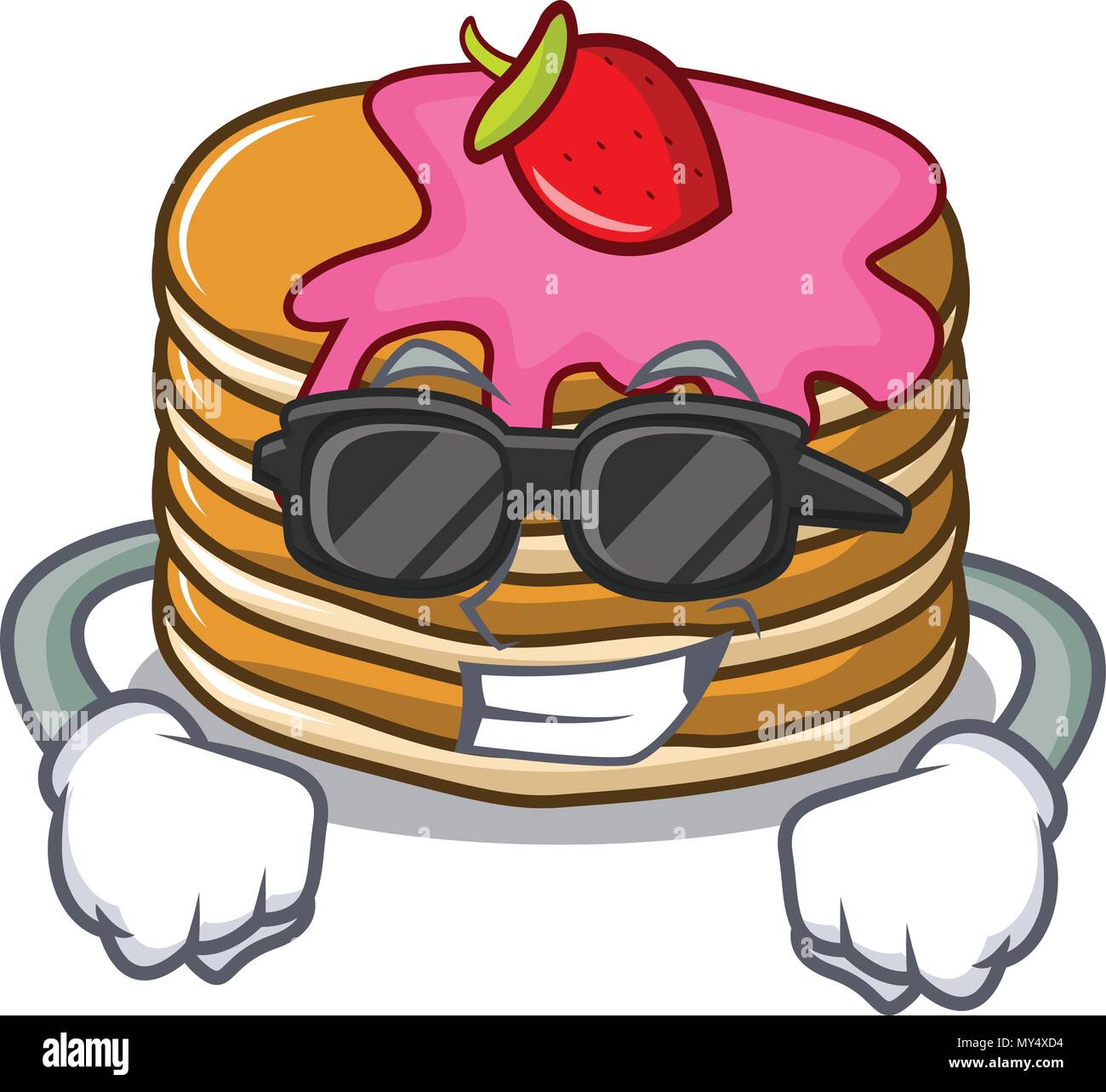 Pancakesstrawberry hi-res stock photography and images - Alamy
