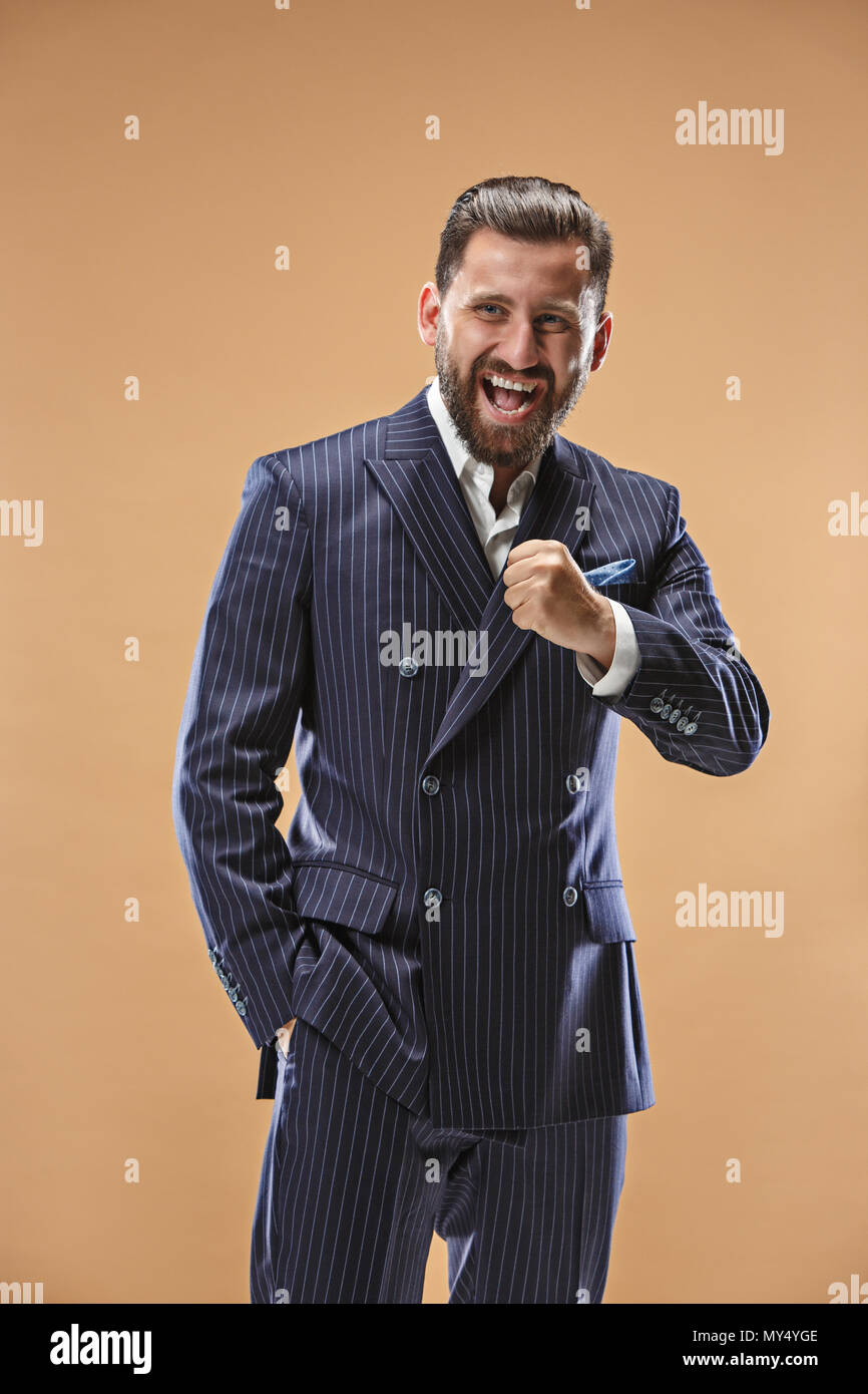 Winning success man happy ecstatic celebrating being a winner. Dynamic ...