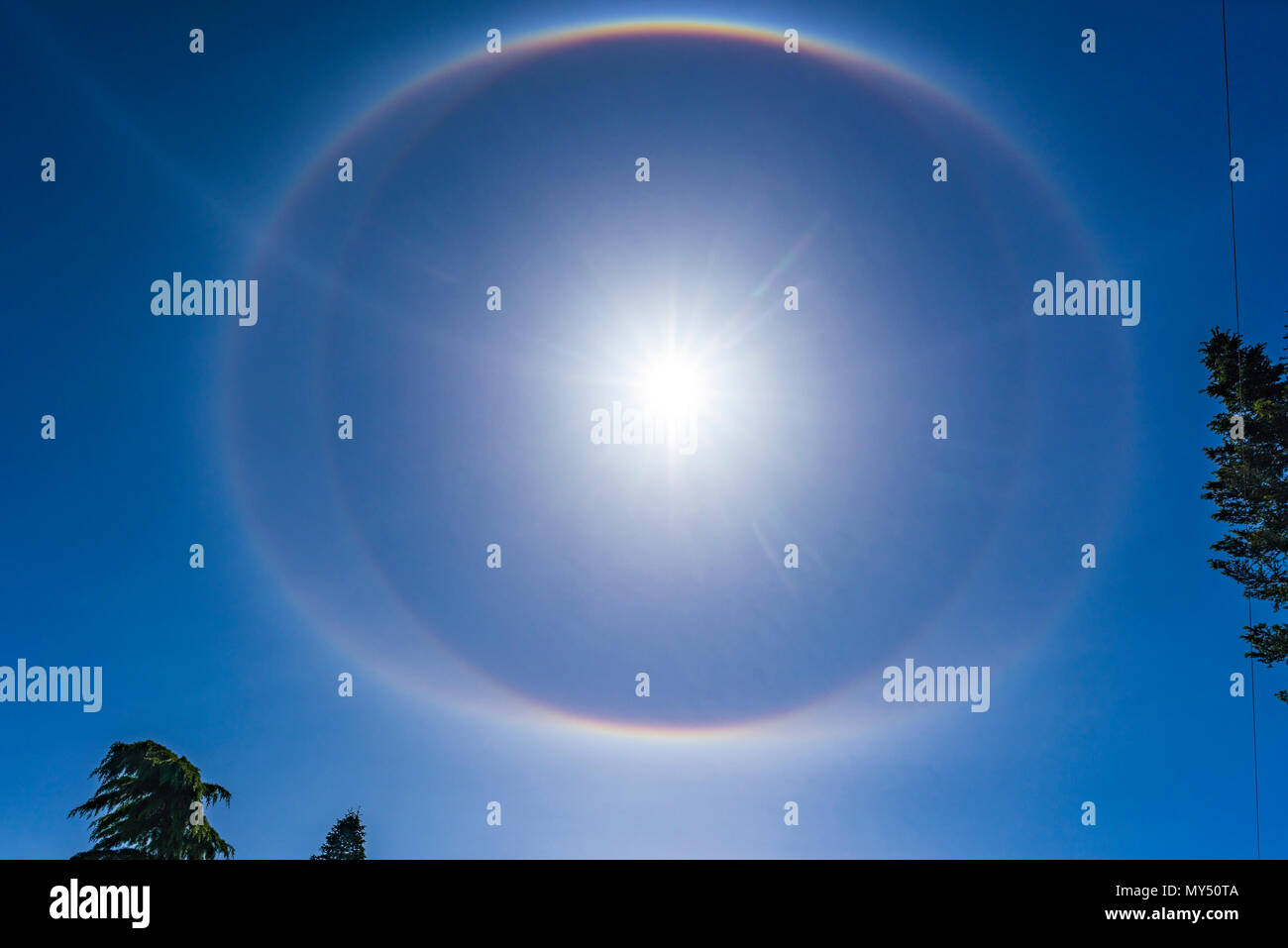 22 degrees halo hi-res stock photography and images - Alamy