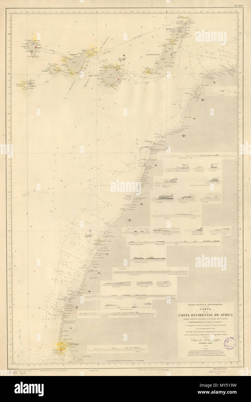 Spanish colonial map hi-res stock photography and images - Alamy