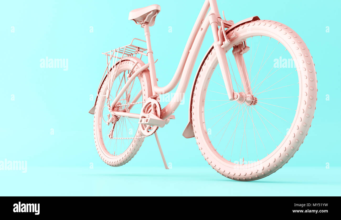 Pink bicycle saddle hi-res stock photography and images - Alamy