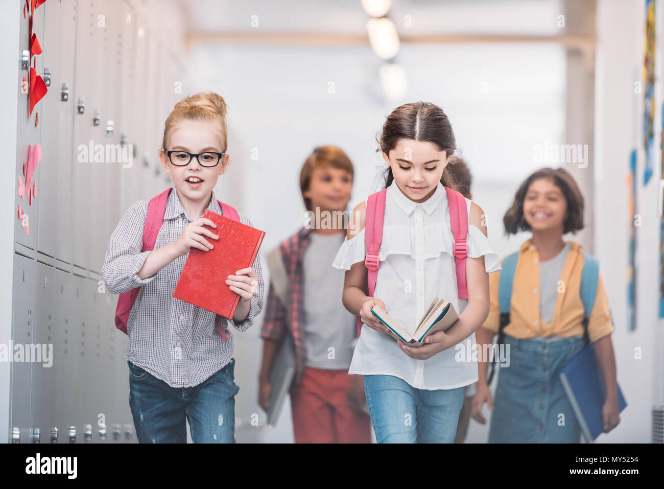 Going to class hi-res stock photography and images - Alamy