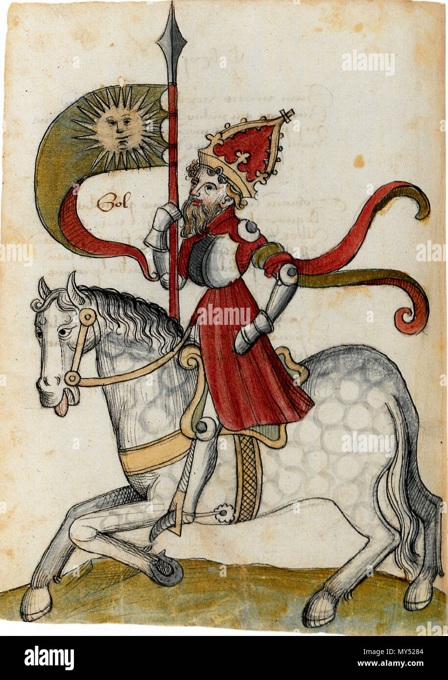 . Deutsch: Sol English: Sol . 15th century. Unknown illustrator 300 ...