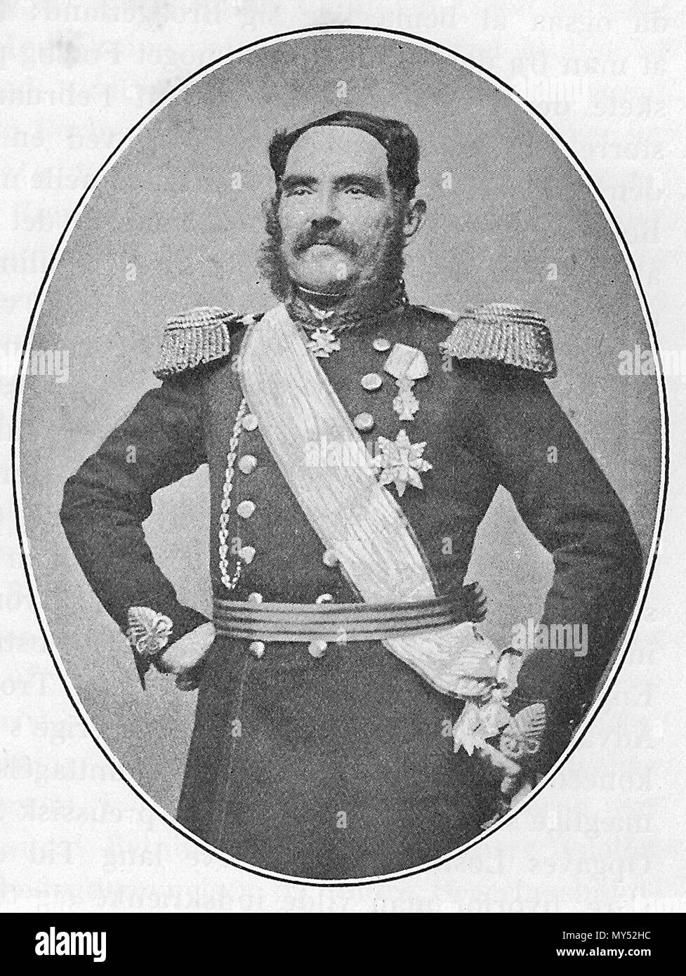 . English: General Georg Daniel Gerlach. 1907. Unknown. Scan by User ...