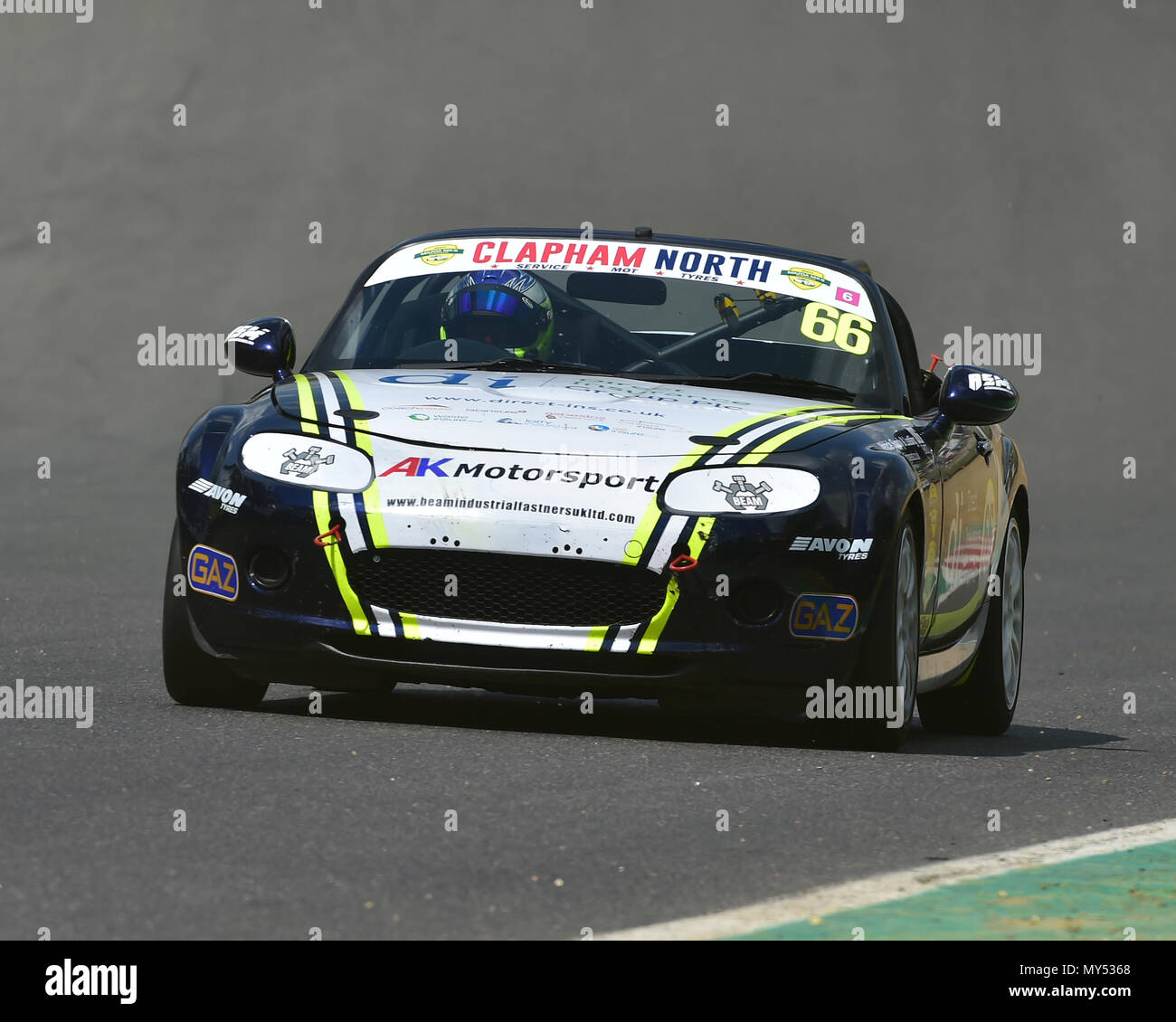 Sam Tatler, Mazda MX-5 Mk3, Mazda MX5 SuperCup, TCR UK Race weekend ...