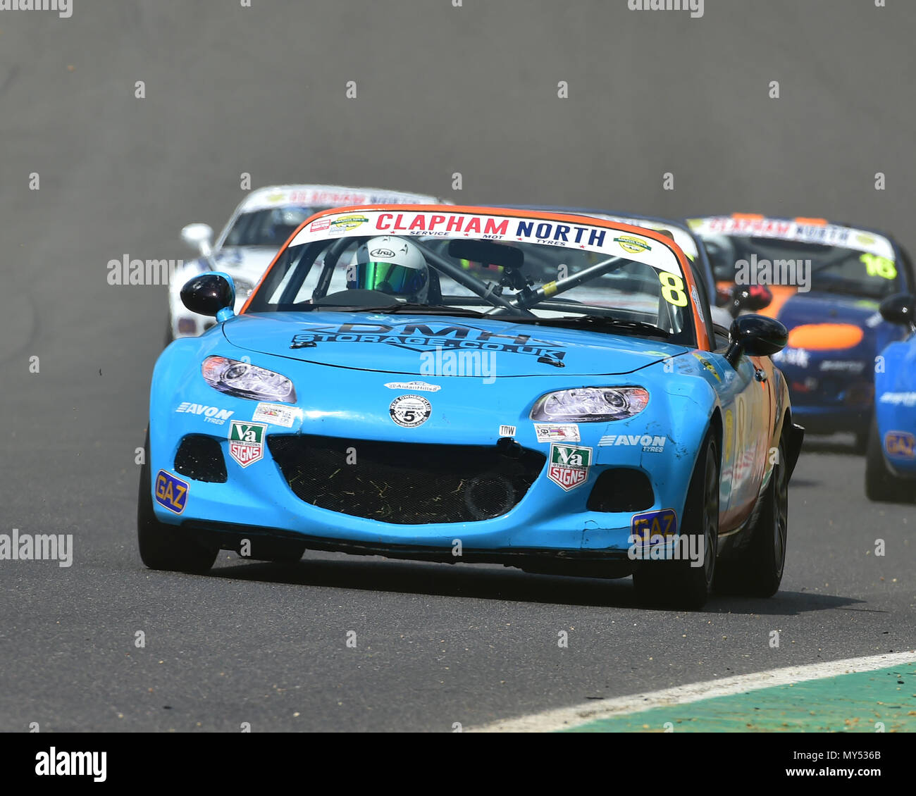 Aidan Hills, Mazda MX-5 Mk3, Mazda MX5 SuperCup, TCR UK Race weekend ...