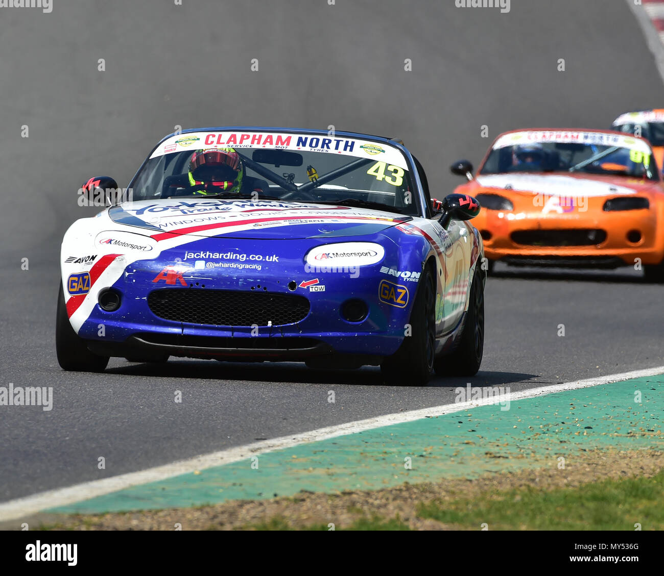 Jack Harding, Mazda MX-5 Mk3, Mazda MX5 SuperCup, TCR UK Race weekend ...