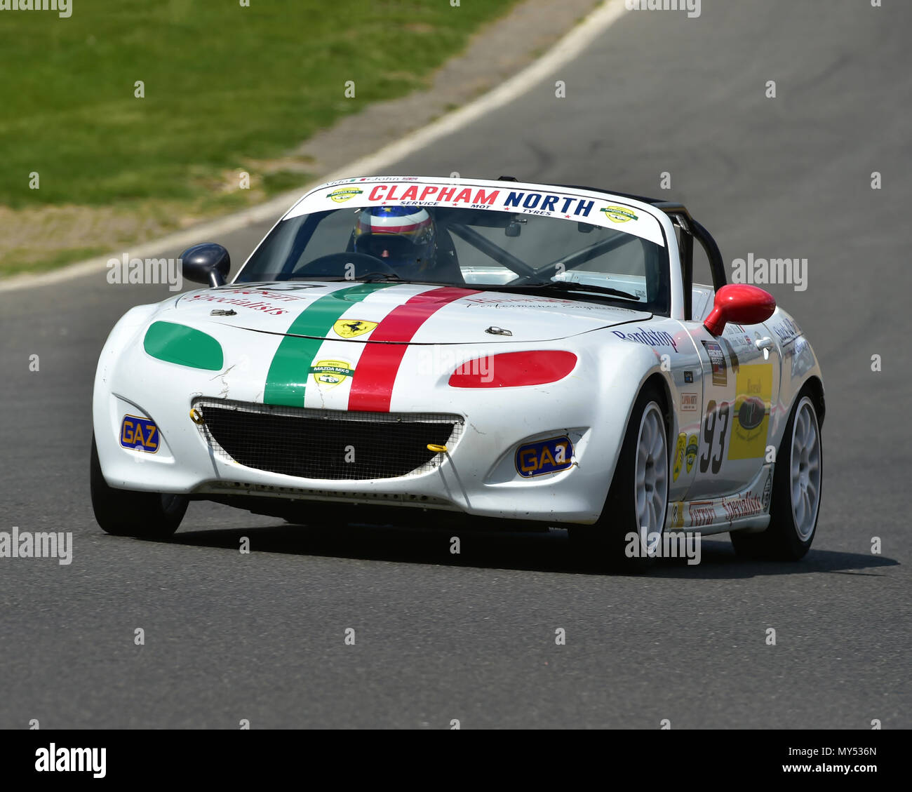 John Stack, Mazda MX-5 Mk3, Mazda MX5 SuperCup, TCR UK Race weekend ...