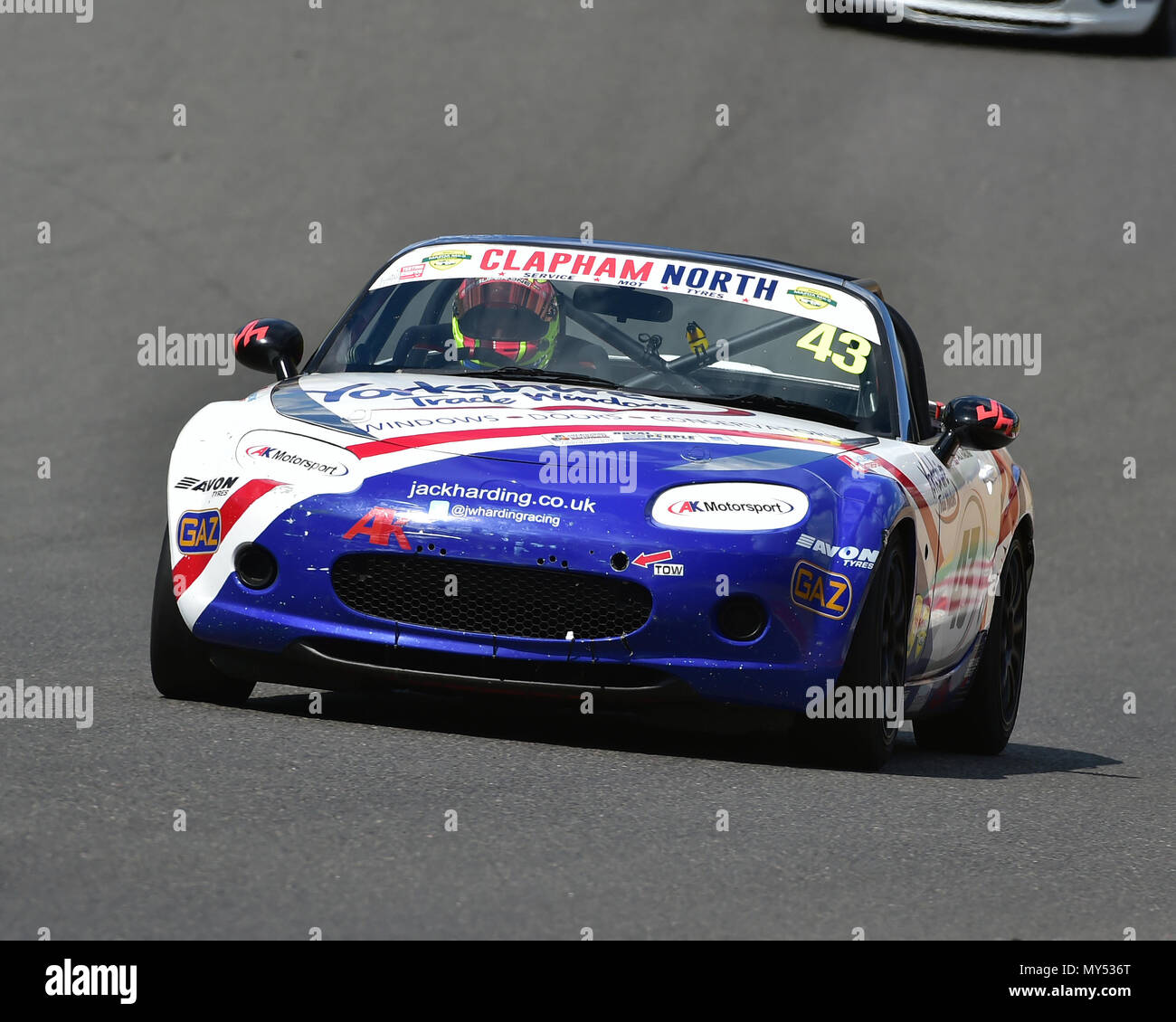 Jack Harding, Mazda MX-5 Mk3, Mazda MX5 SuperCup, TCR UK Race weekend ...
