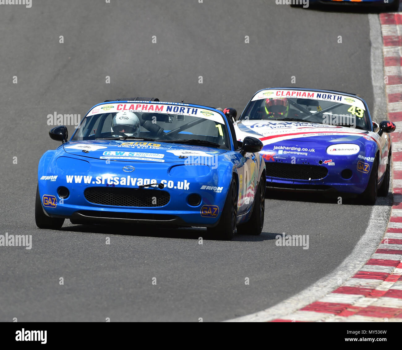 Luke Herbert, Mazda MX-5 Mk3, Mazda MX5 SuperCup, TCR UK Race weekend ...