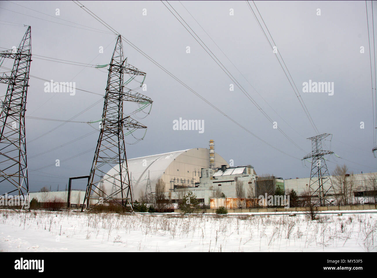 Chernobyl nuclear power station hi-res stock photography and images - Alamy