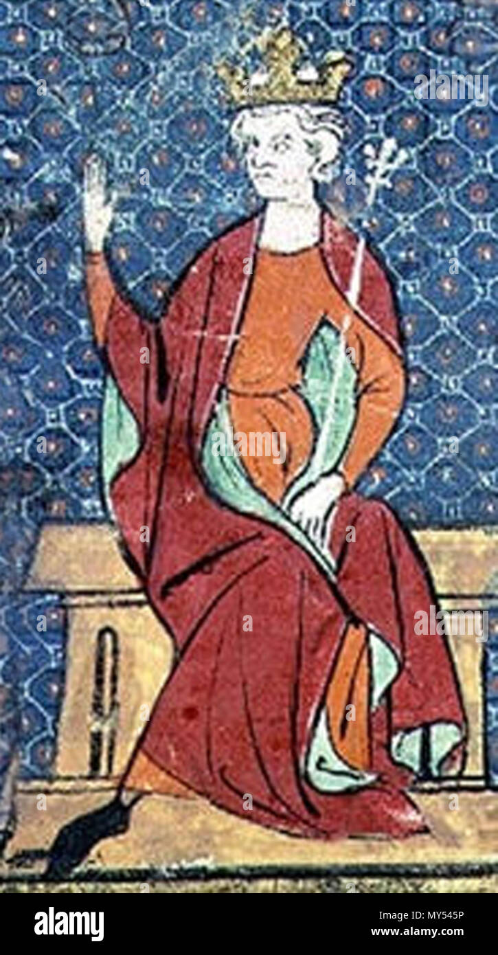 . Čeština: Childeric II. 14th century. Anonymous 109 Childeric2 Stock ...