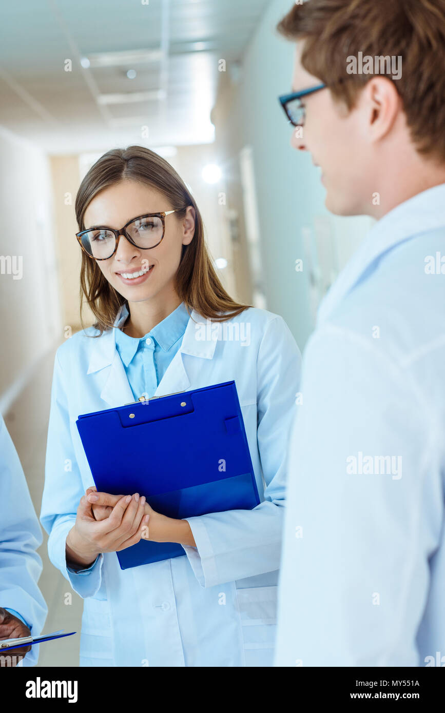 Beautiful young medical intern in hi-res stock photography and images ...