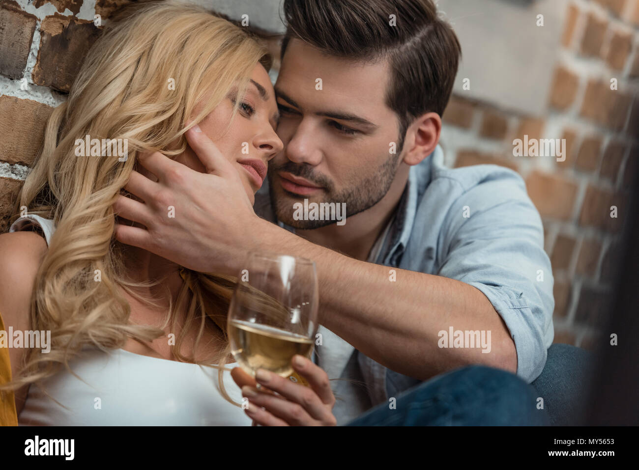Passionate friendship hi-res stock photography and images - Alamy