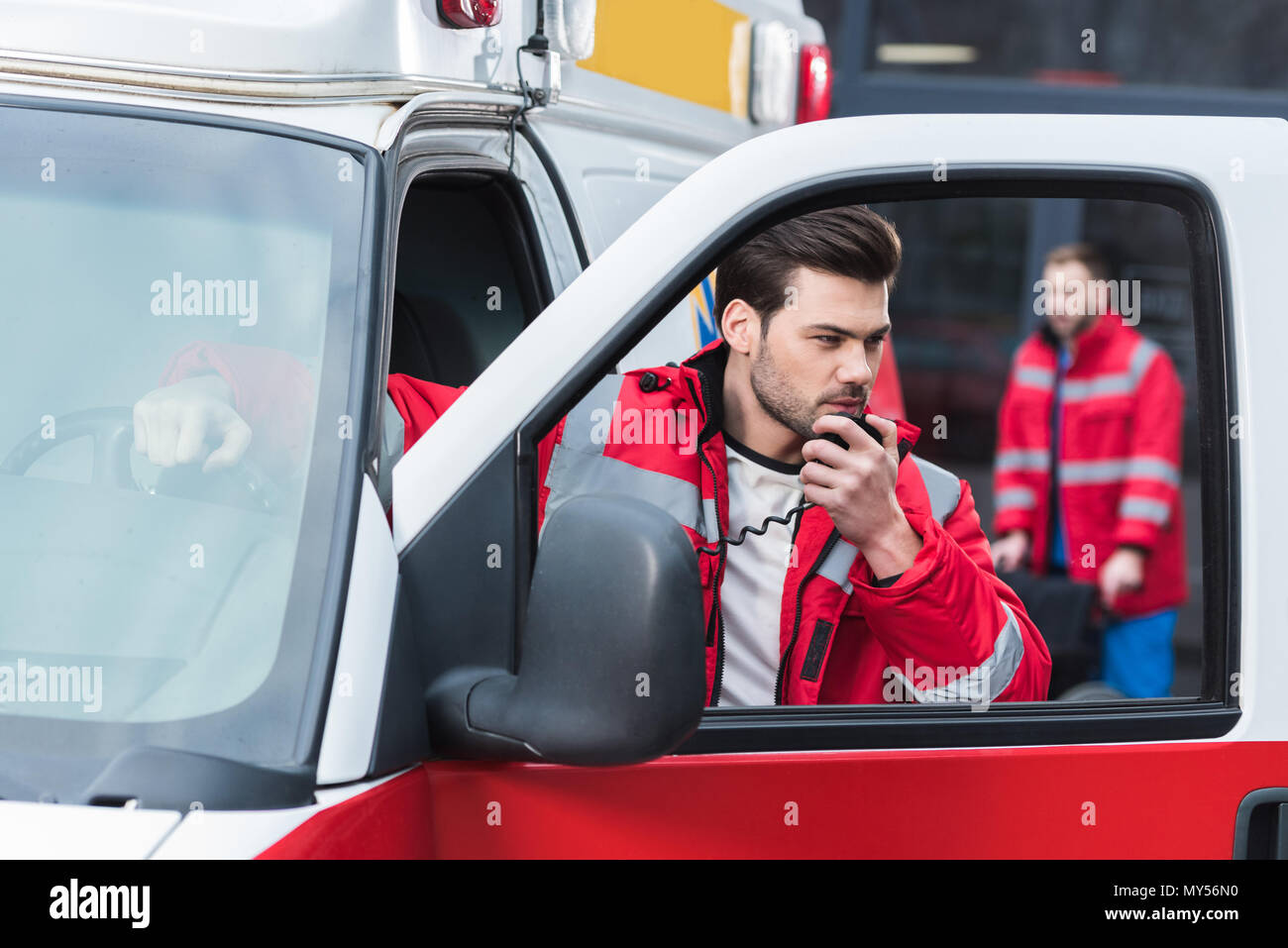 Emt radio hi-res stock photography and images - Alamy