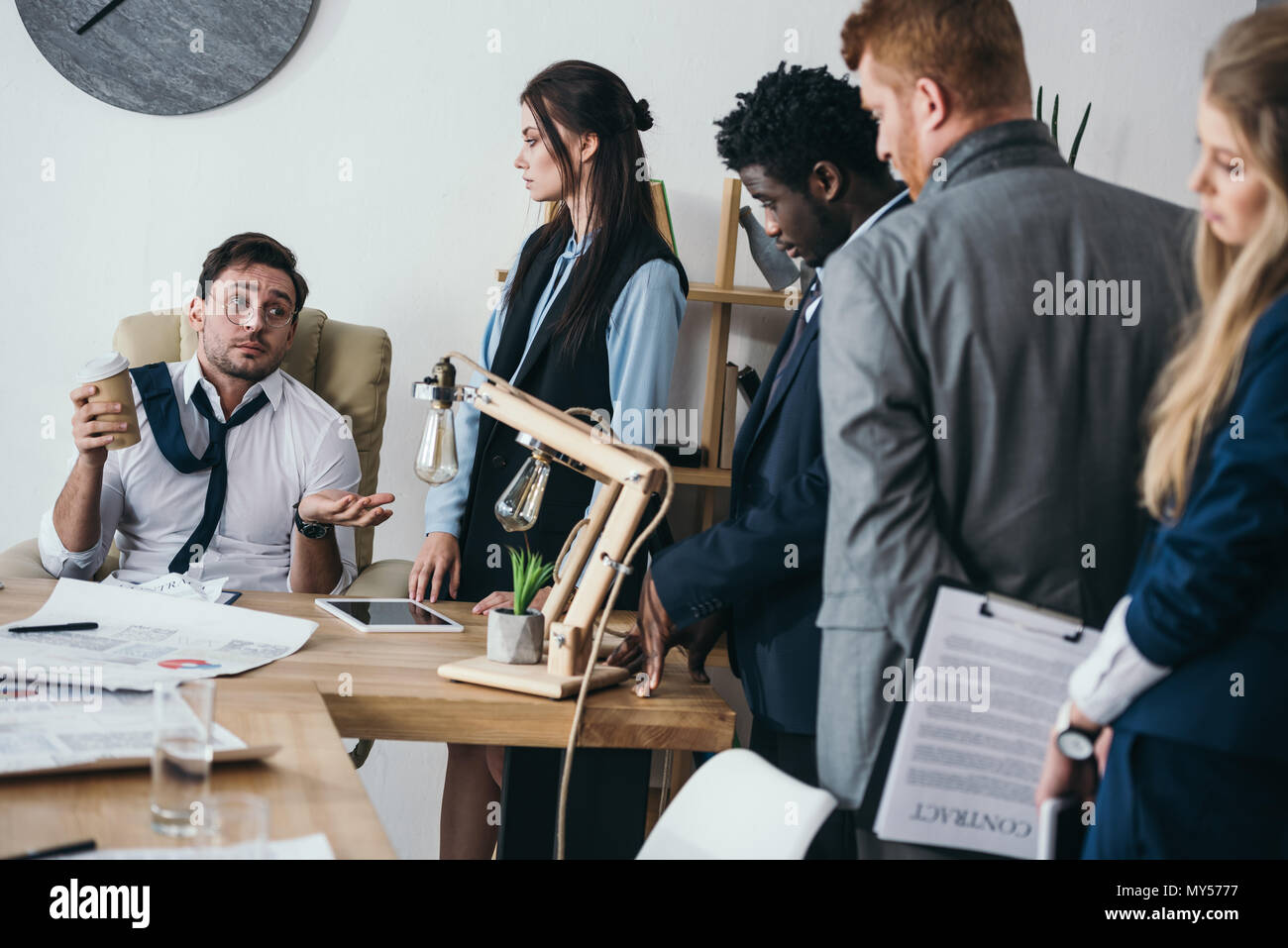 Office zombie hi-res stock photography and images - Alamy