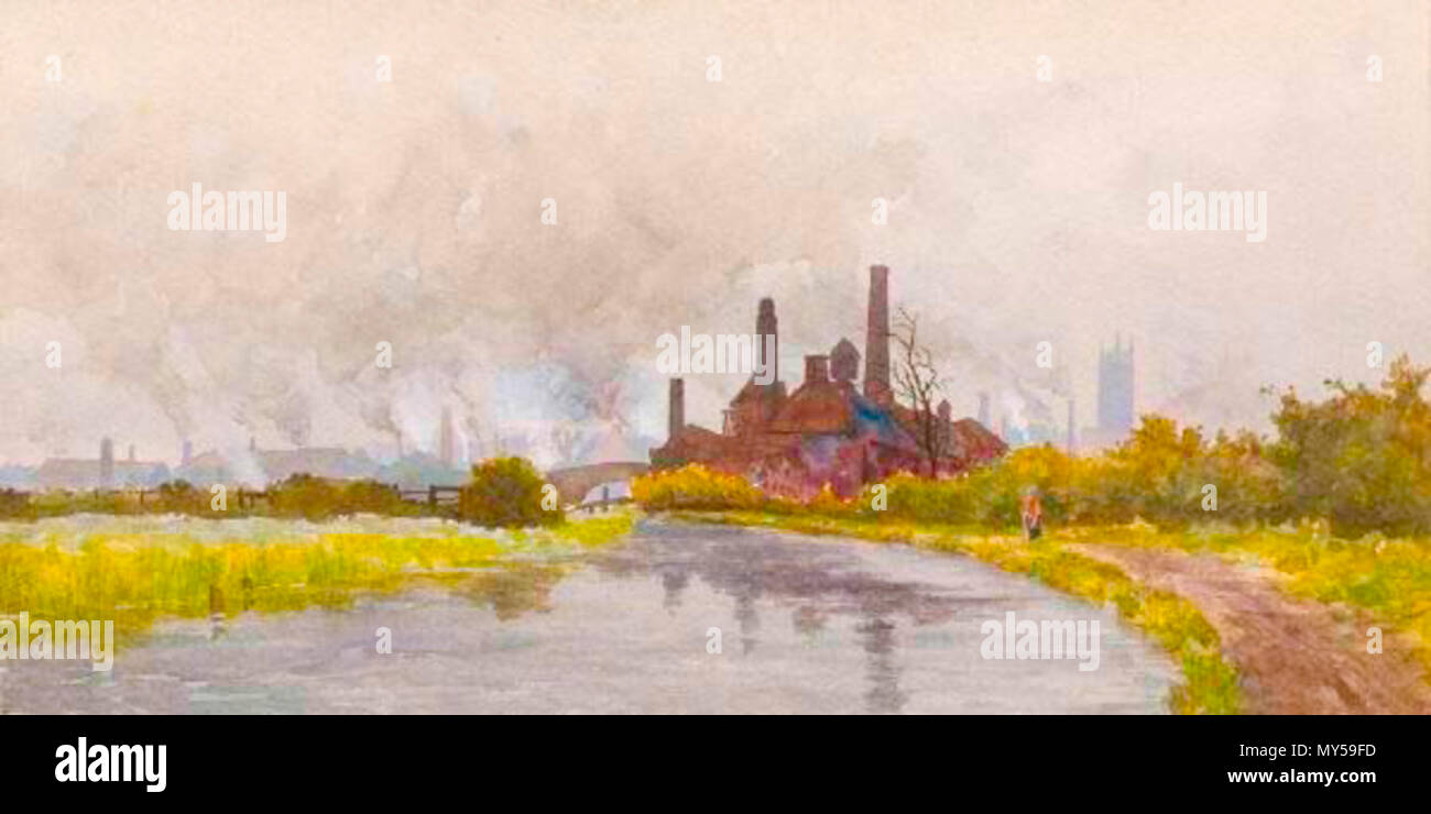 . English: Little Eaton near Derby and Derby canal. What is now Derby ...