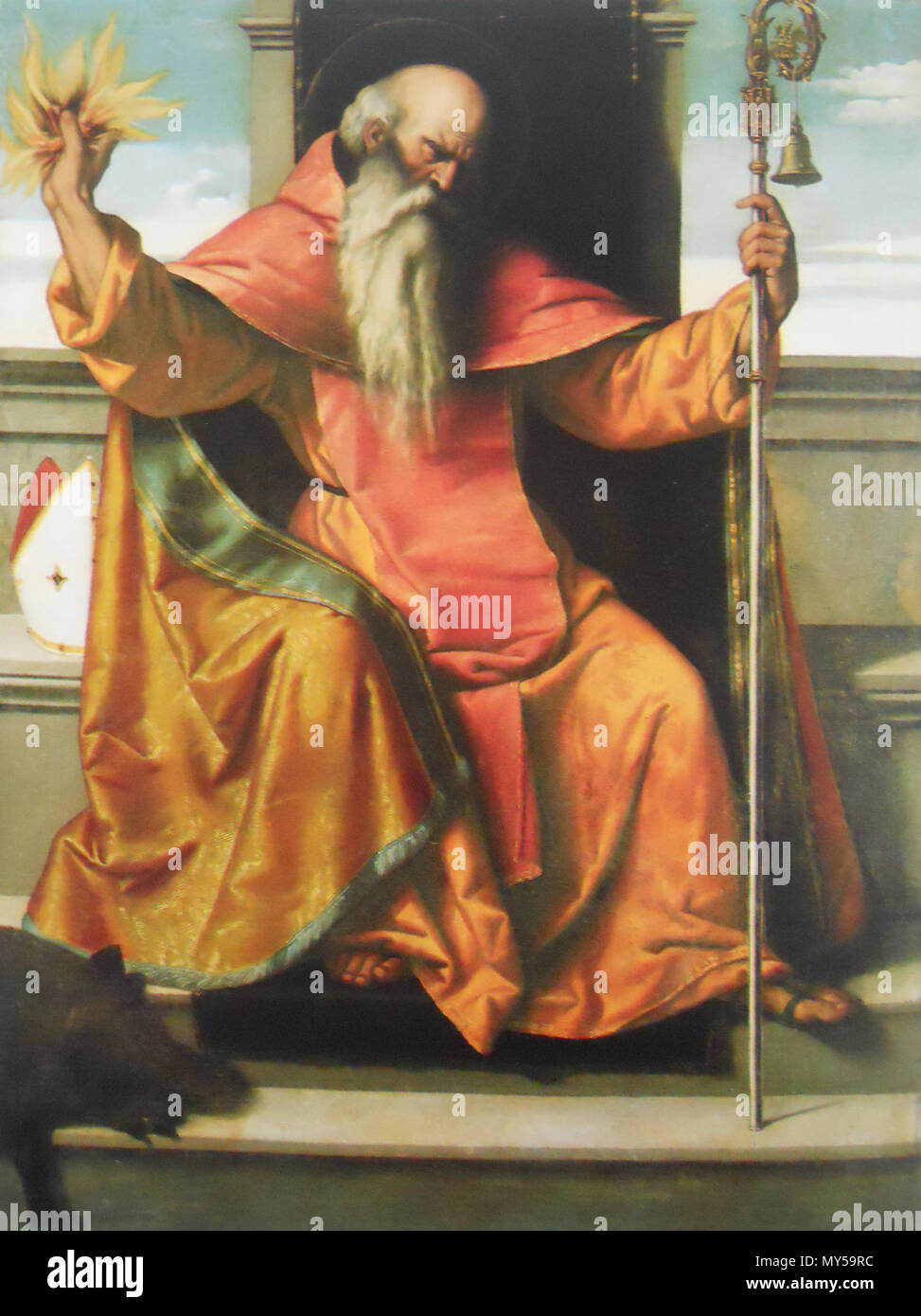 Saint anthony of abate hi-res stock photography and images - Alamy