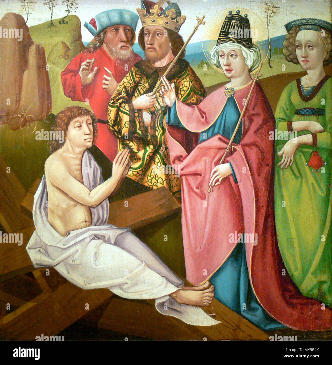 . English: Saint Helena finding the True Cross. Deutsch: St. Helena bei ...