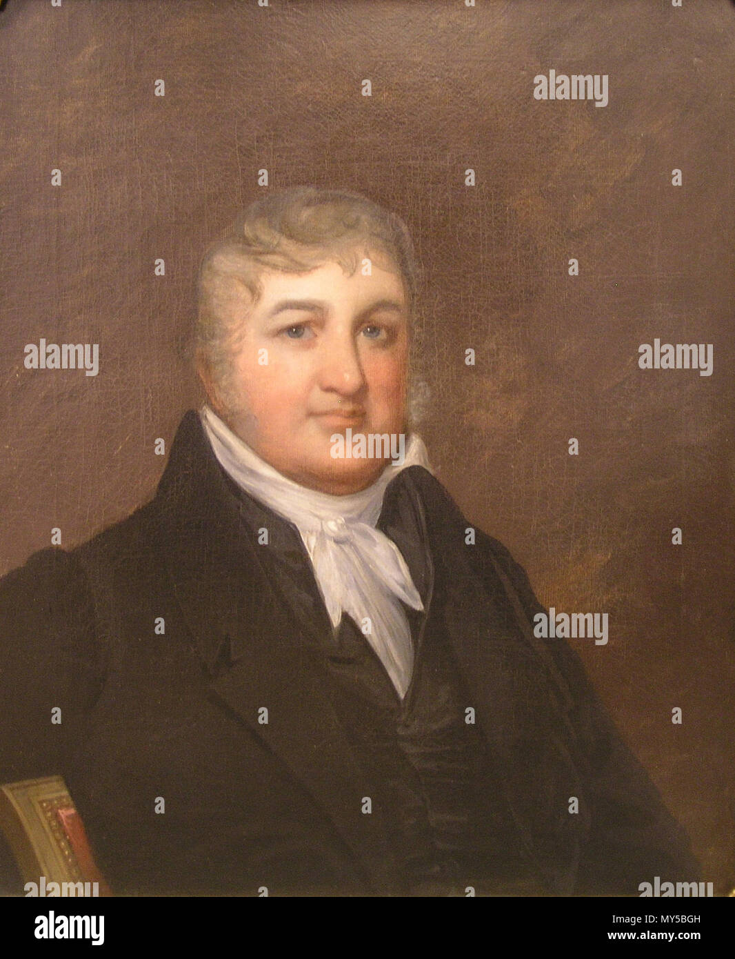 . English: Portrait of George Mathews (1774-1836), Presiding Judge of ...