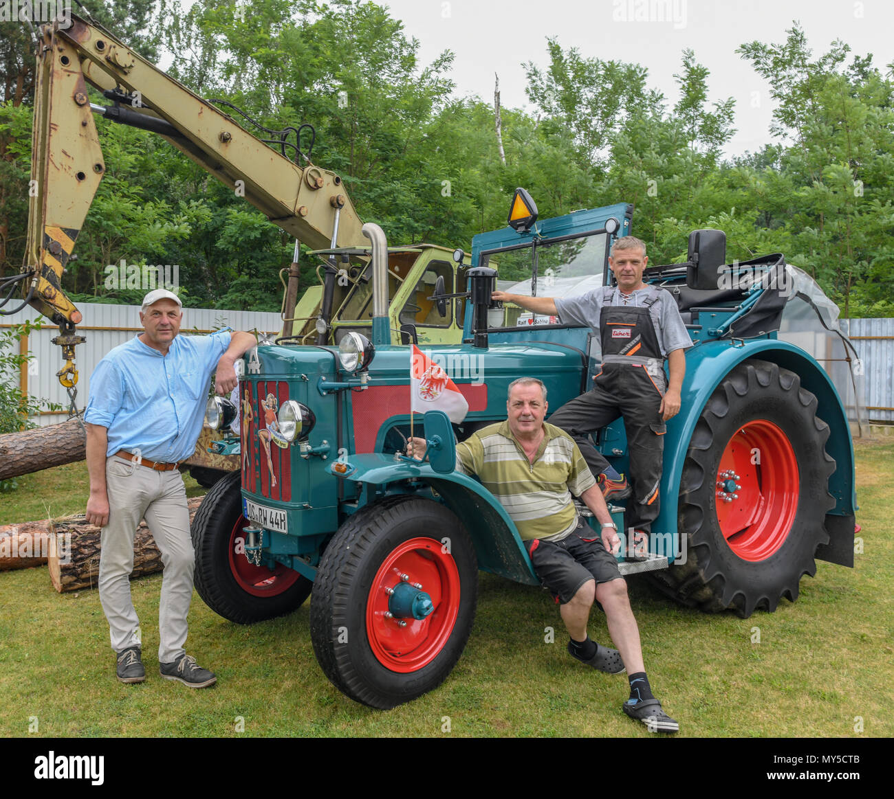 Friends Tractor High Resolution Stock Photography and Images - Alamy