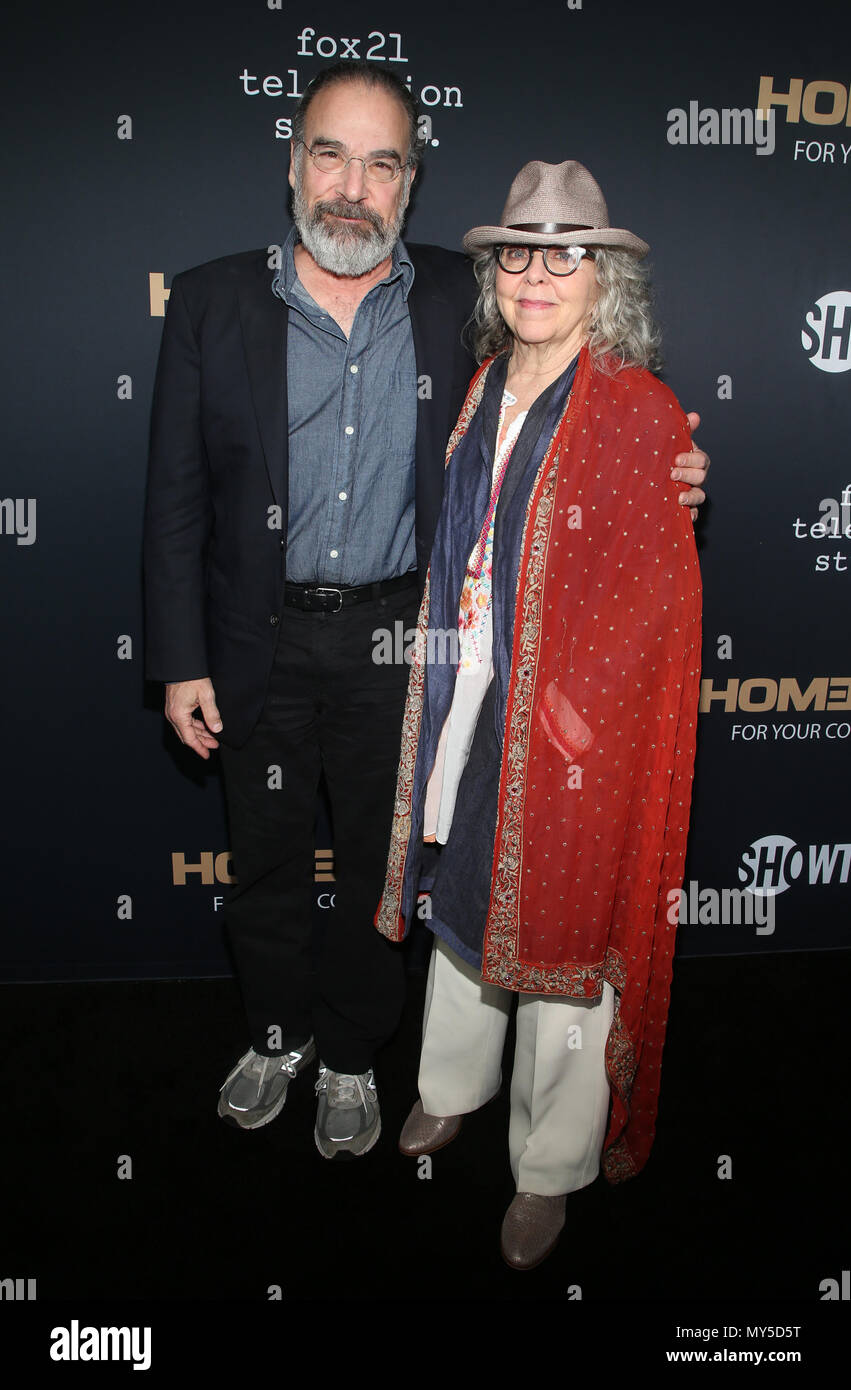 Beverly Hills, USA. 5th June, 2018. Mandy Patinkin and Kathryn Grody ...