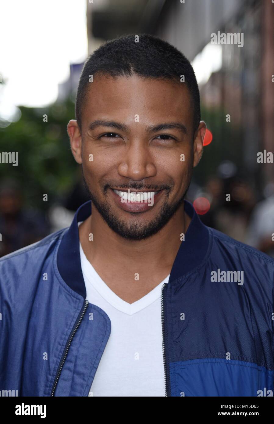 New York, NY, USA. 5th June, 2018. Charles Michael Davis, seen at BUILD ...