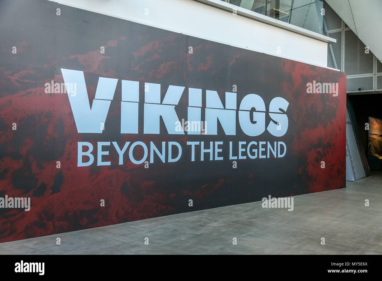 Melbourne Museum, Melbourne, Victoria, Australia- 6 June 2018- Vikings ...