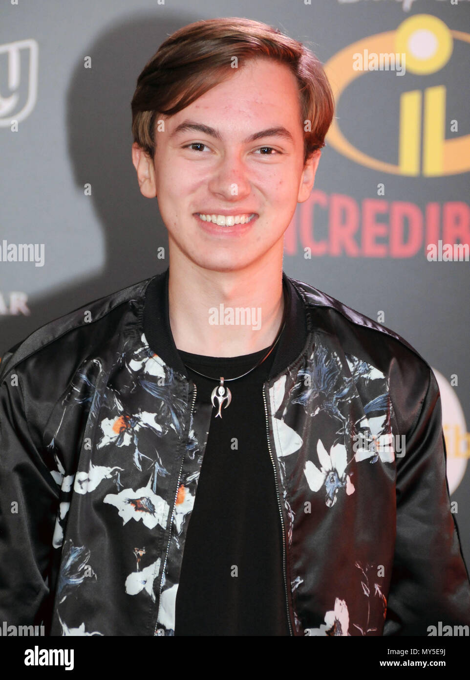 Los Angeles, USA. 5th Jun, 2018. Actor Hayden Bylerly attends the World ...