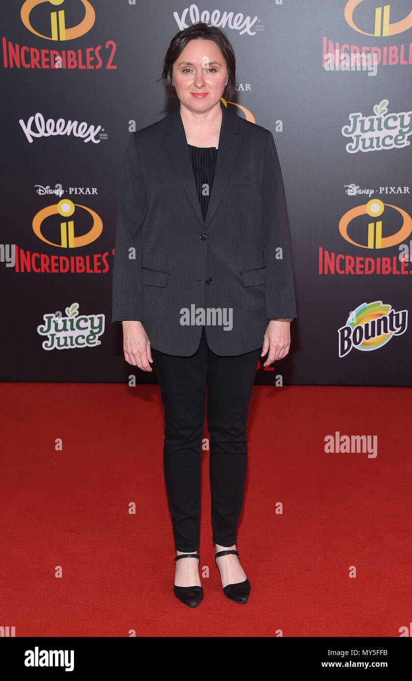 Hollywood, California, USA. 5th June, 2018. Sarah Vowell arrives for ...