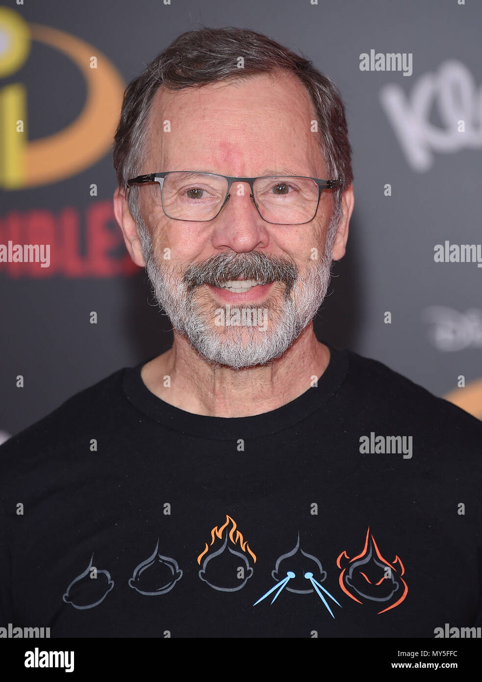 Hollywood, California, USA. 5th June, 2018. Edwin Catmull arrives for ...