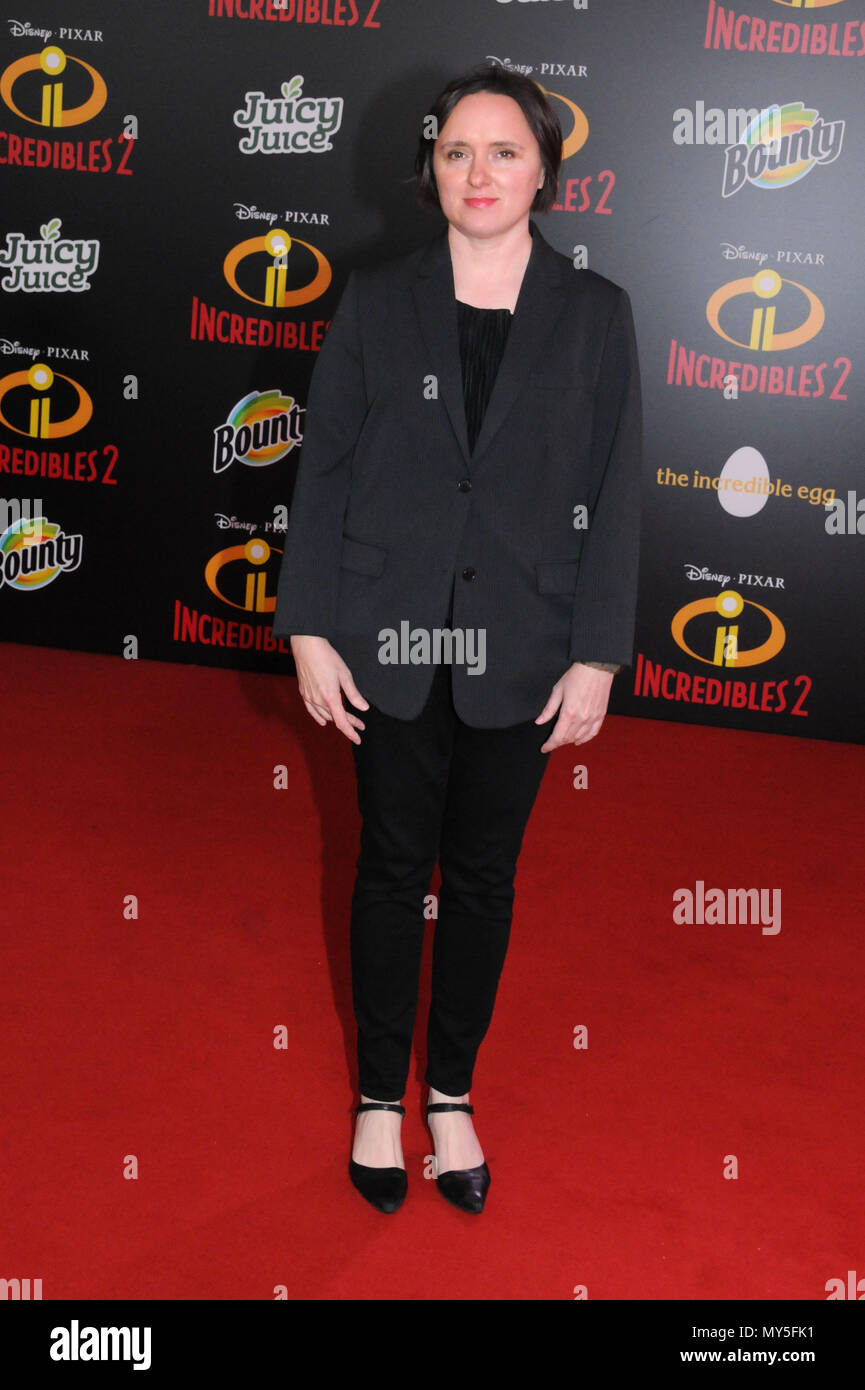 Los Angeles, USA. 5th Jun, 2018. Actress Sarah Vowell attends the World ...