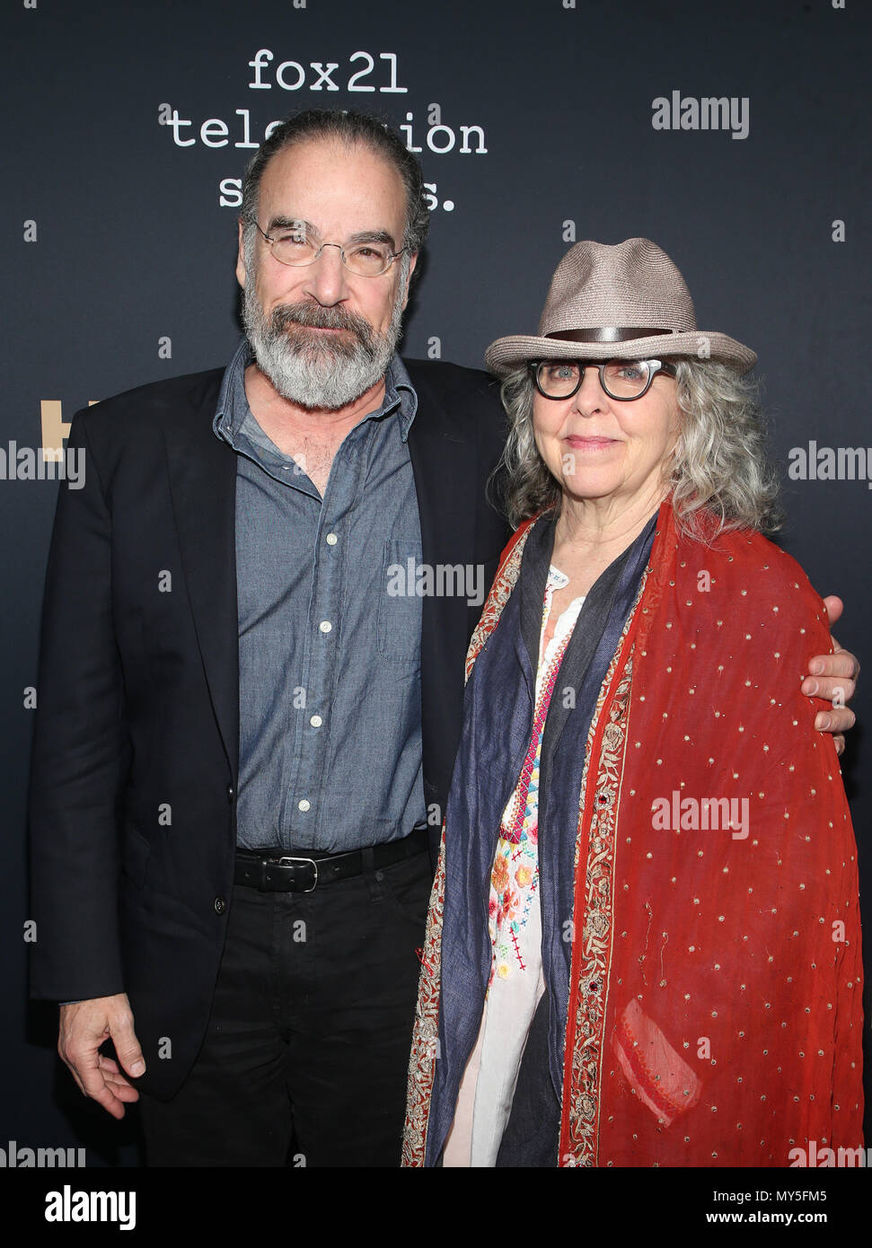 Beverly Hills, USA. 5th June, 2018. Mandy Patinkin, Kathryn Grody ...