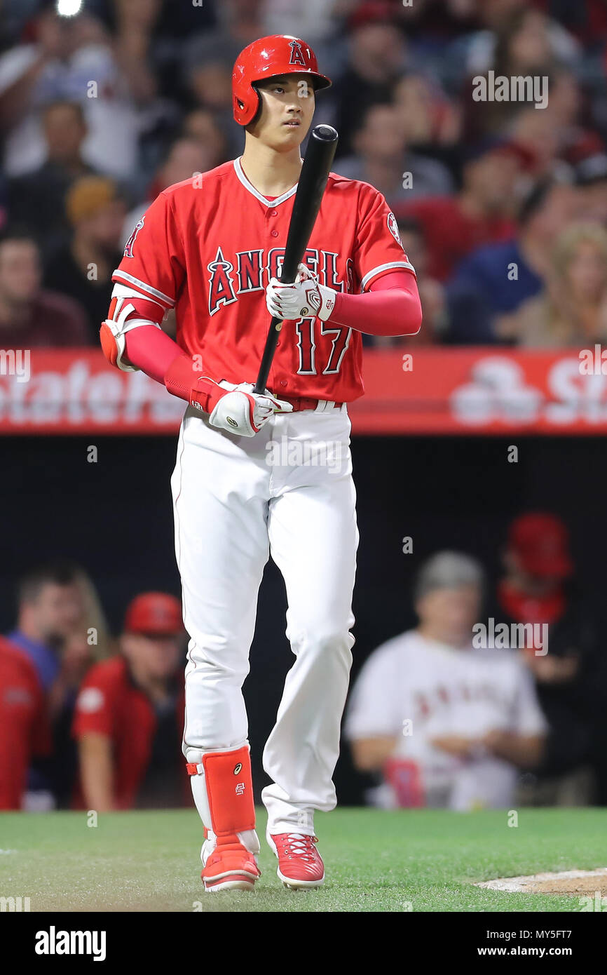 June 4, 2018: Los Angeles Angels starting pitcher Shohei Ohtani (17 ...