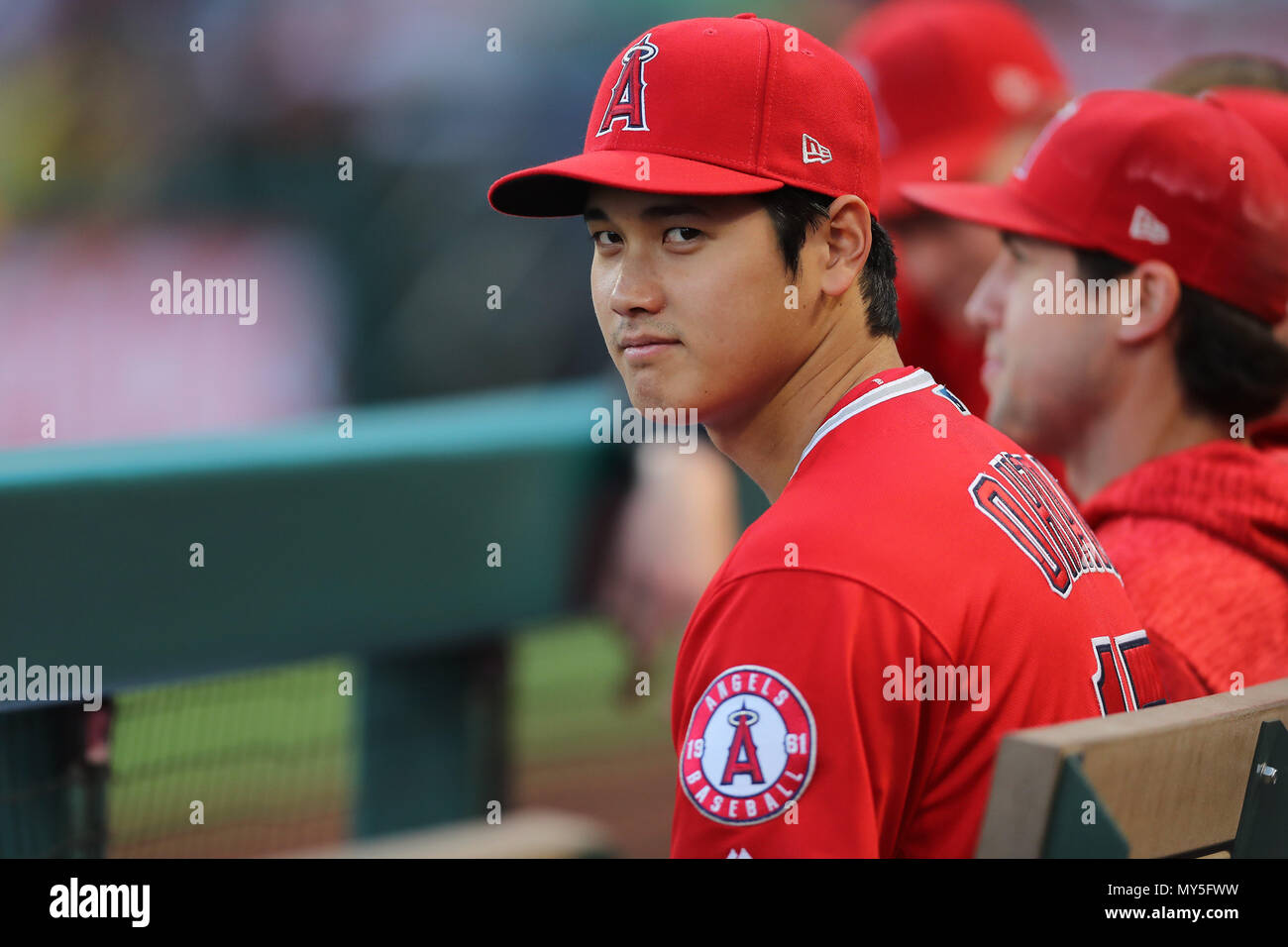 June 4, 2018: Los Angeles Angels starting pitcher Shohei Ohtani (17 ...
